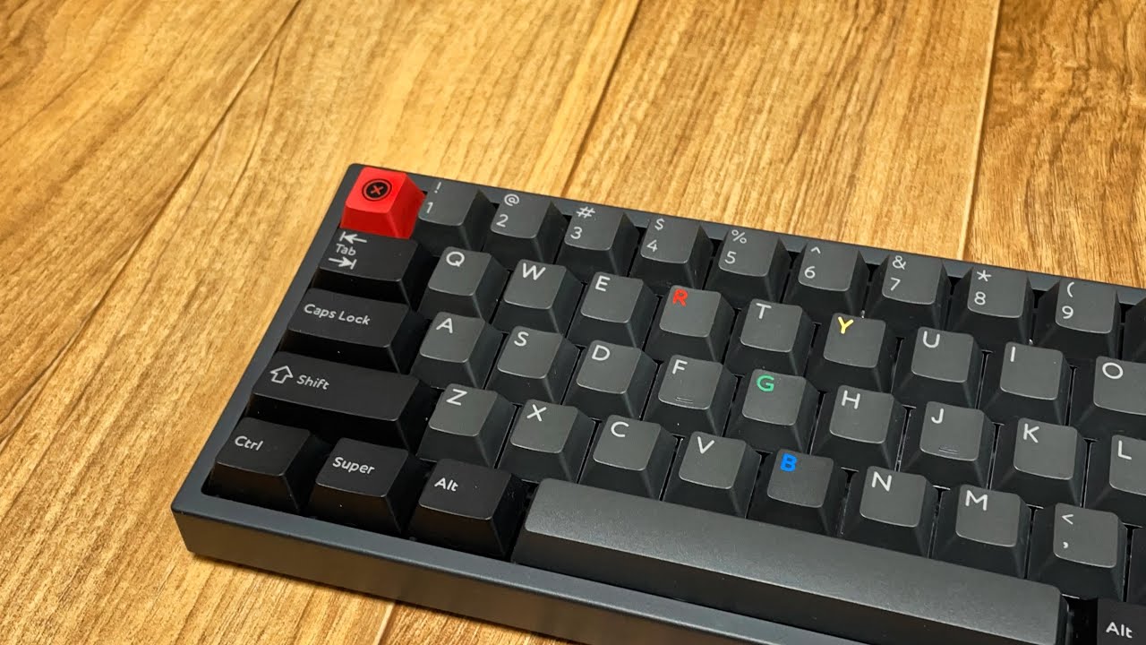 Leopold FC660C (lubed) | deskeys DES-Sliders | PBTfans Retro Dark ...