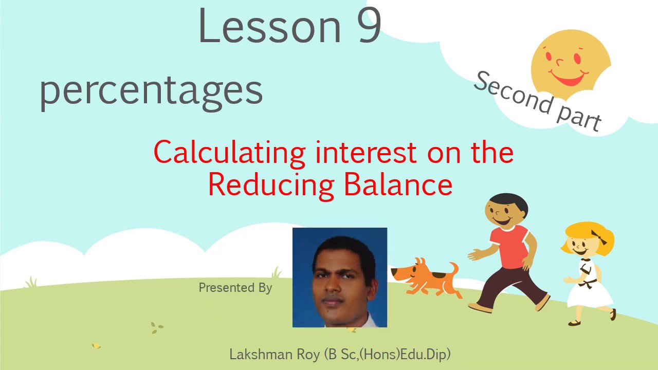 Reducing Balance - YouTube