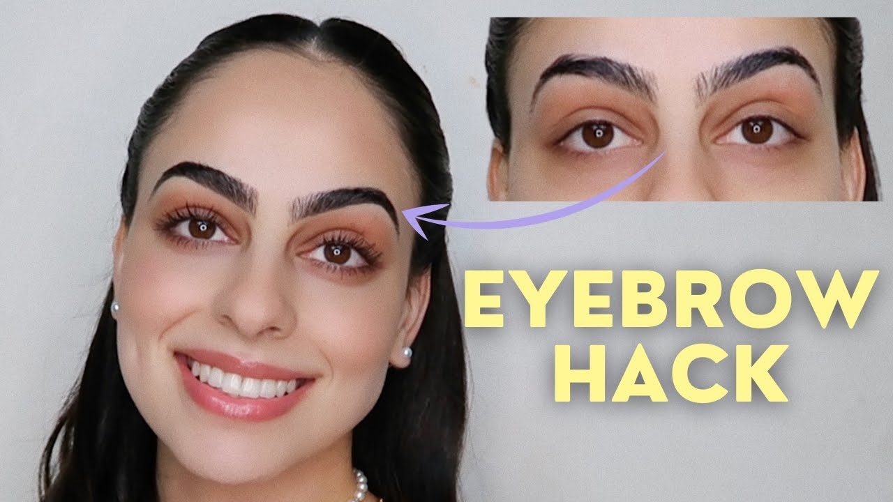 HOW TO FILL IN YOUR EYEBROWS USING EYESHADOW | EYEBROW HACK | NICOLE ...