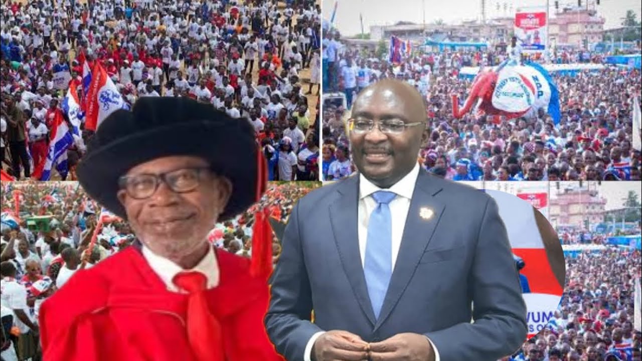 Dr. Bawumia's crowd is more than Prez Kuffour & Prof Adu Boahen-Dr ...