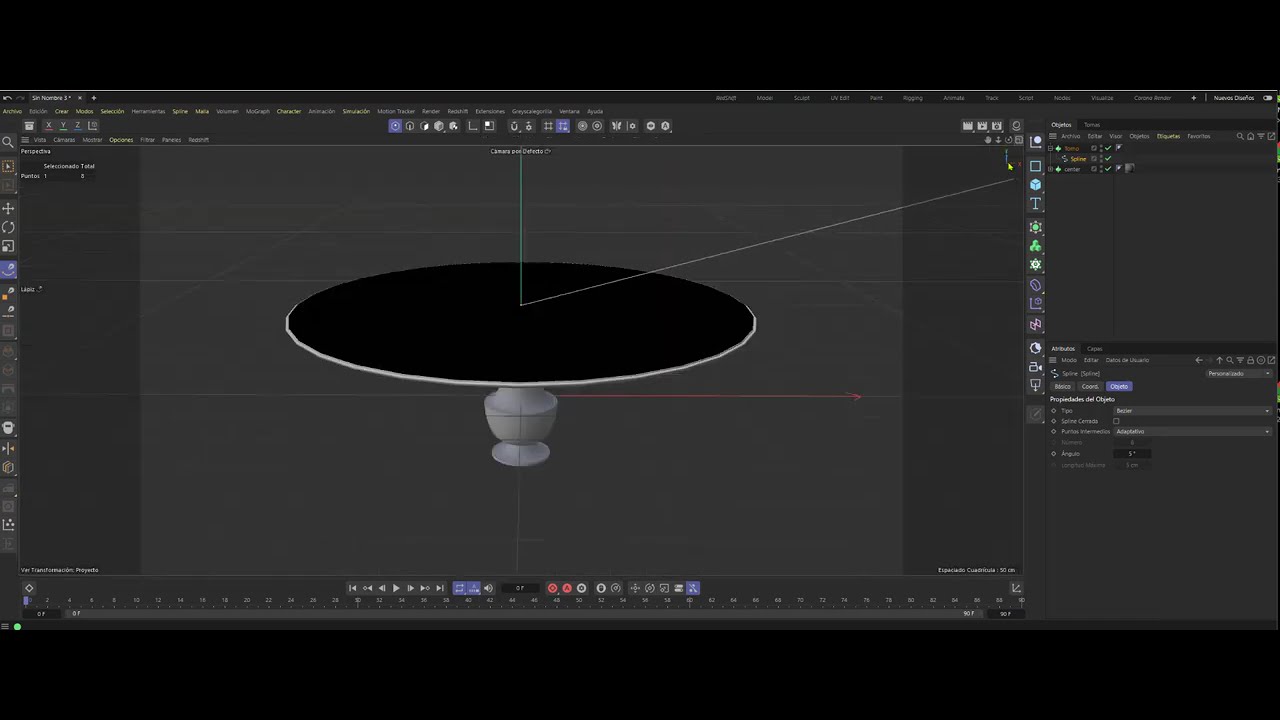 Classic Table Tutorial Cinema 4D - YouTube