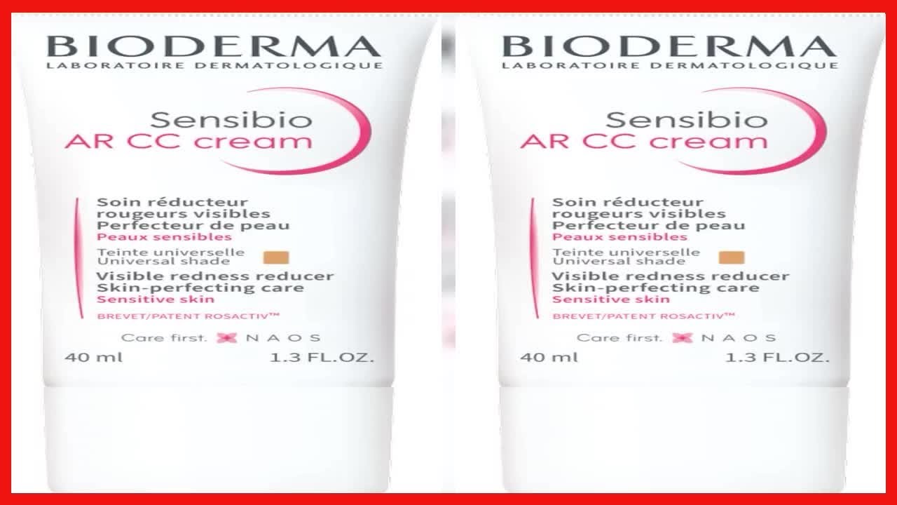 Bioderma - Sensibio - AR CC Cream - Anti Redness Face Cream - Skin ...