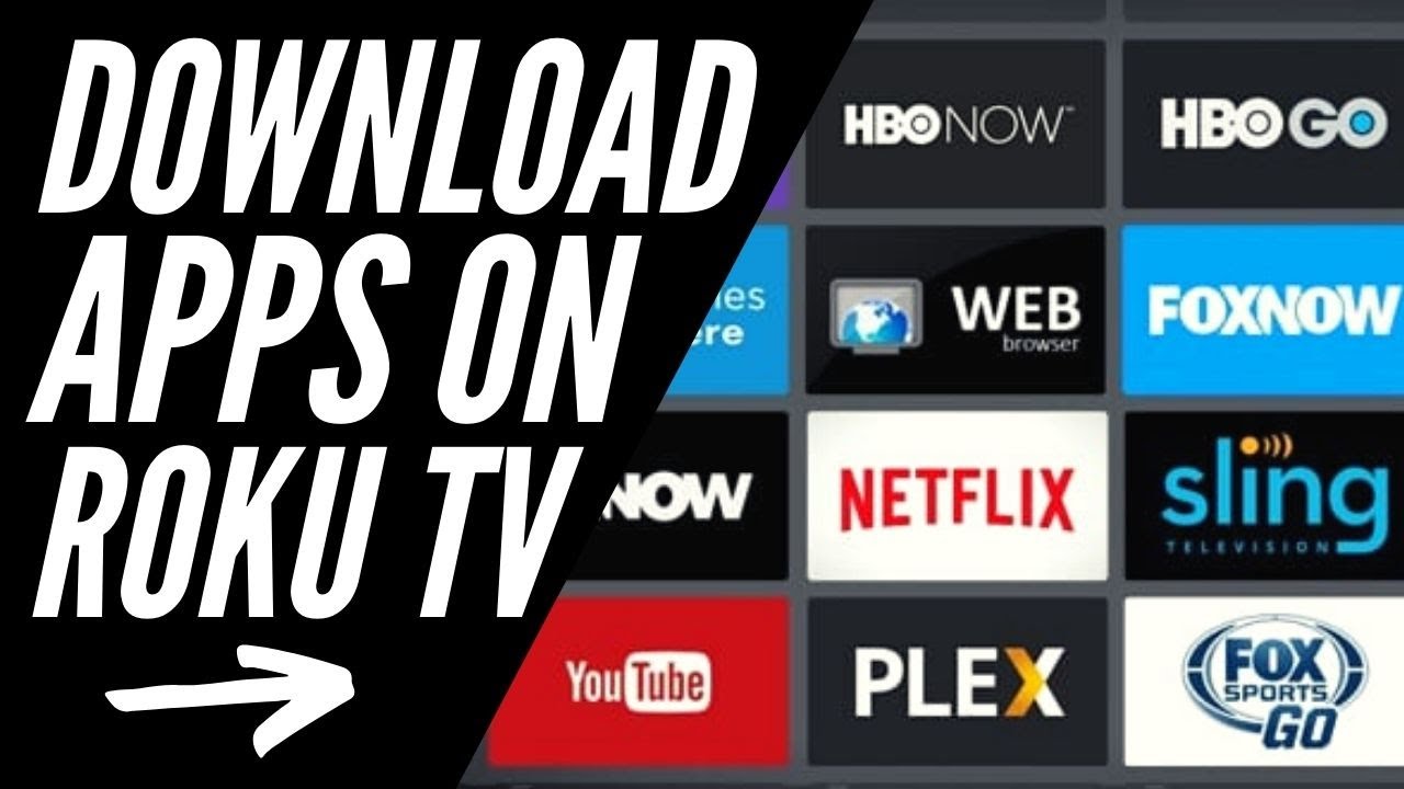 How To Download Apps on Roku Smart TV - YouTube