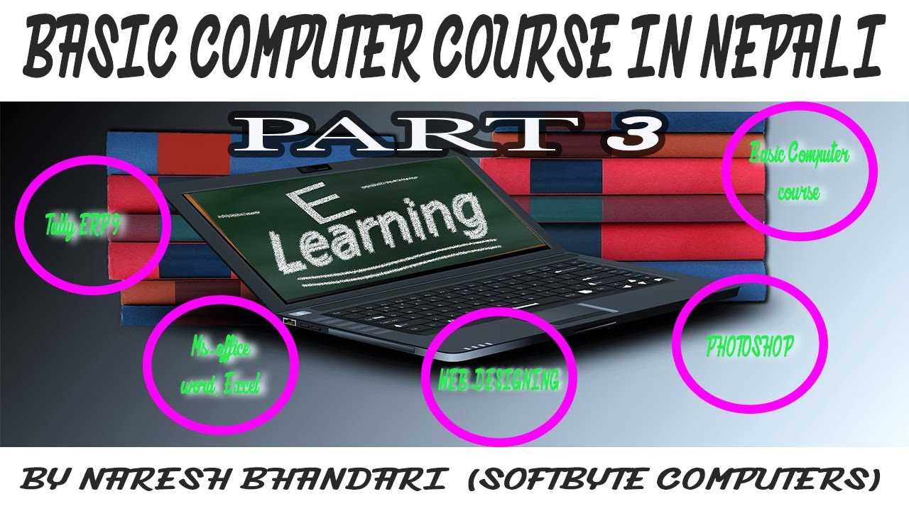learn basic computer course IN NEPALI PART 3 - YouTube