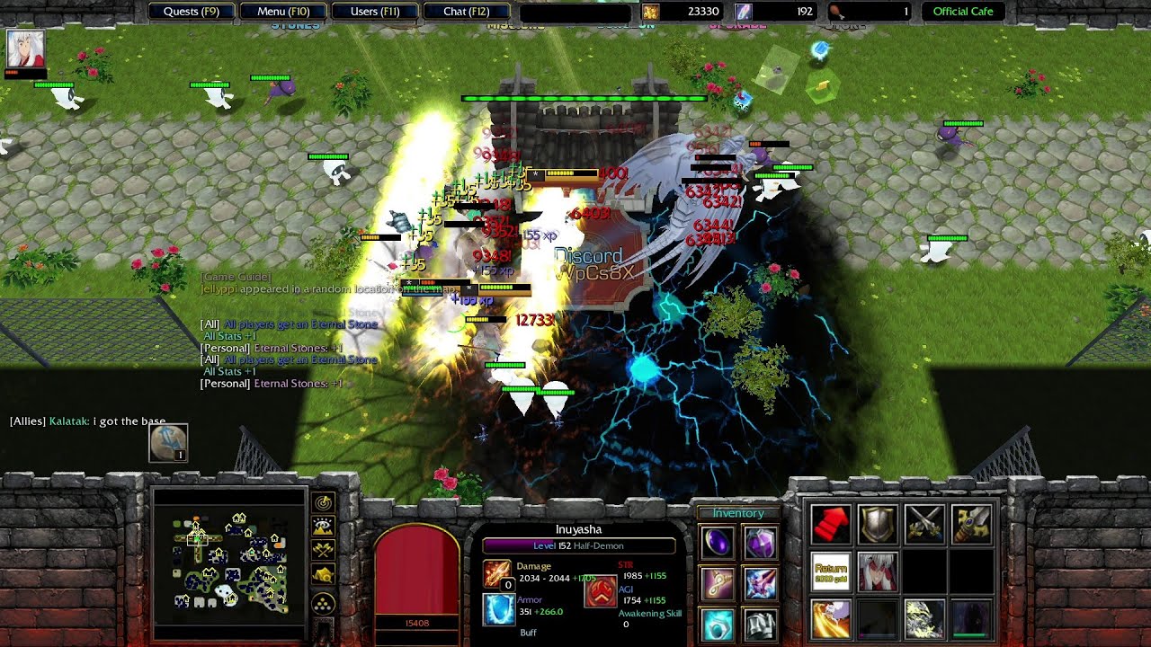 WC3 - Hero Character Defense #1 take my loot bro its fine - YouTube