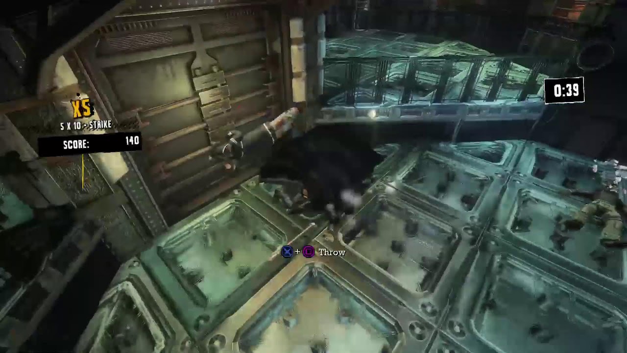 Arkham Asylum Combat Challenges - YouTube