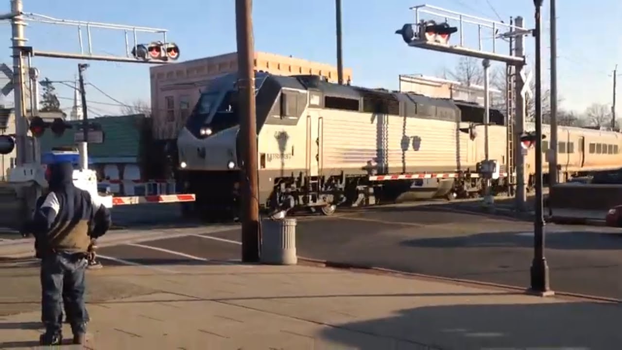 Pascack Valley Line Trains at Anderson Street Station 2/23/2020 Part- 1 ...