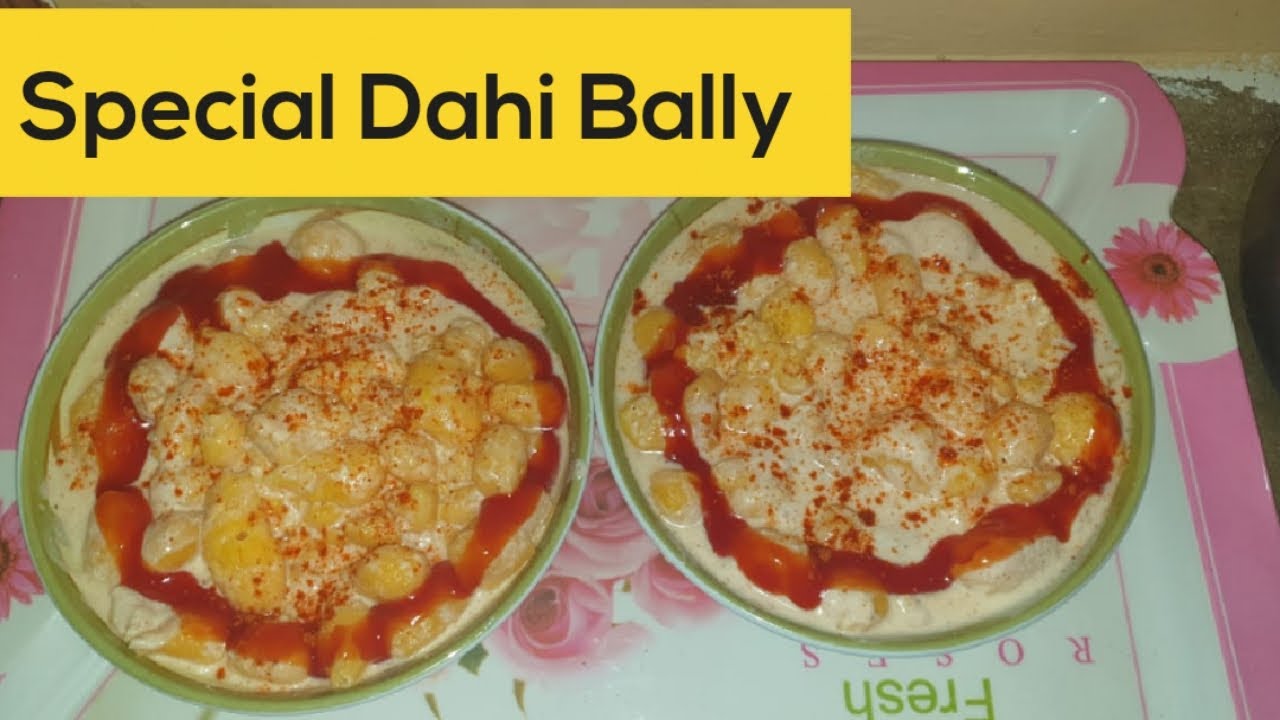 Special Dahi ballay || Dahi ballay in 2 minutes || only 4 Ingredients ...