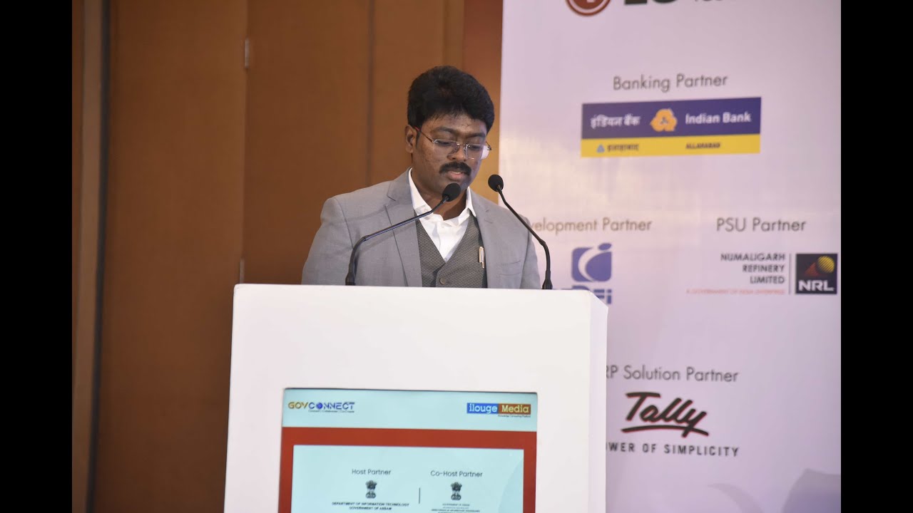 #DTCassam | Jeya Ragul Geshan B, IFS, Director, Directorate of IT, Government of Tripura - YouTube