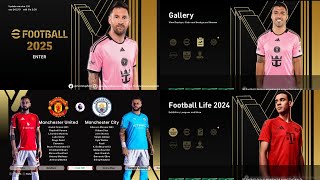 Menu Concept Efootball 2025 Pes 2021 Football Life 2024 Prayudi ...