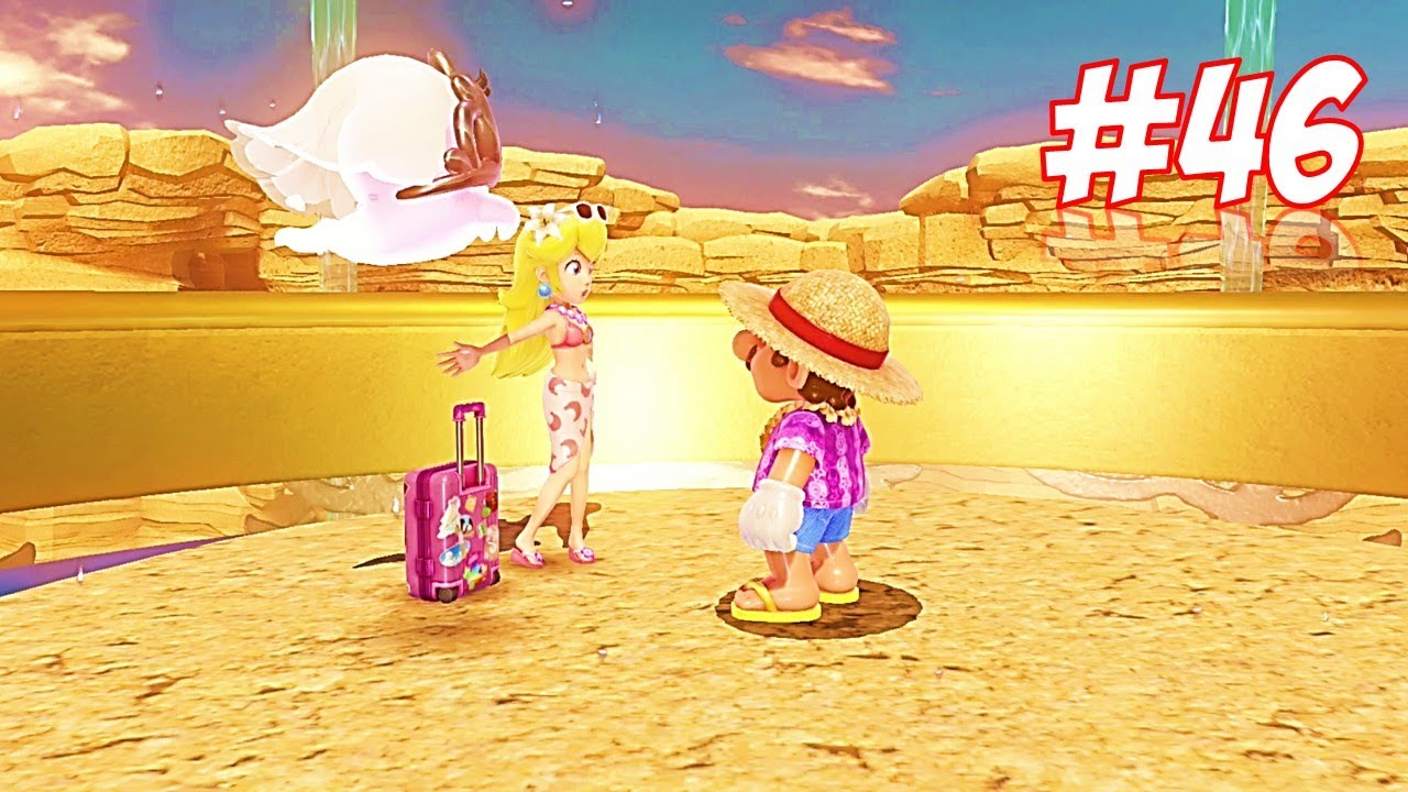 Seaside Kingdom Where Is Princess Peach Super Mario Odyssey Gameplay ...