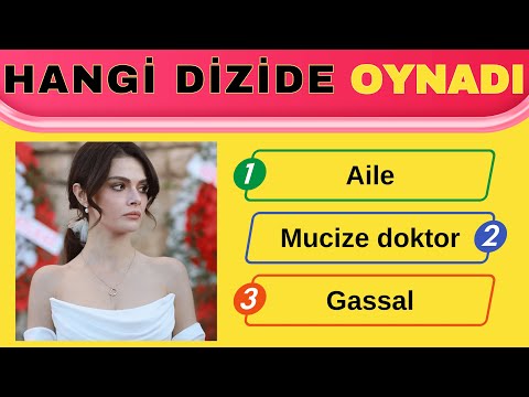 Ünlü Oyuncuların Eski Dizilerini Tahmin Edebilecek misin? | Dizi Bilgi Yarışması
