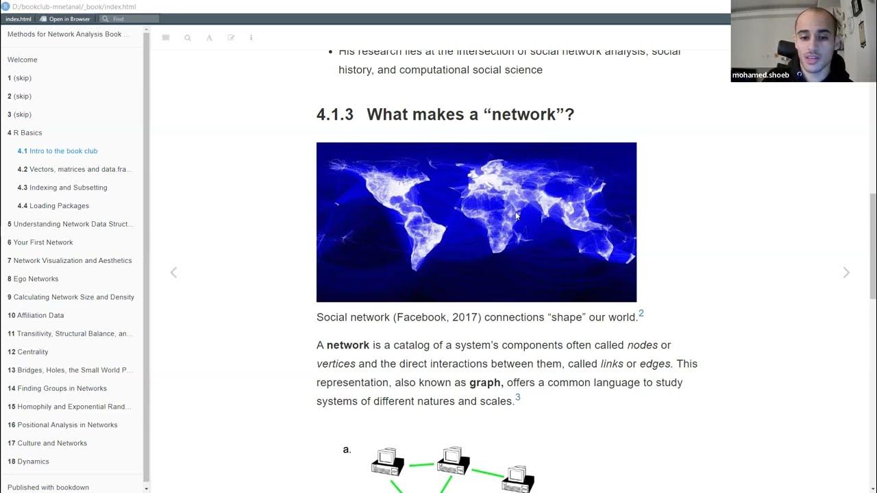 Methods for Network Analysis: Introduction (mnetanal01 1 2 3 4) - YouTube