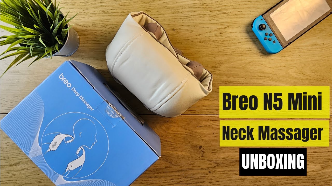 Unboxing the Breo N5 Mini Neck Massager | Small Size, Big Relief ...