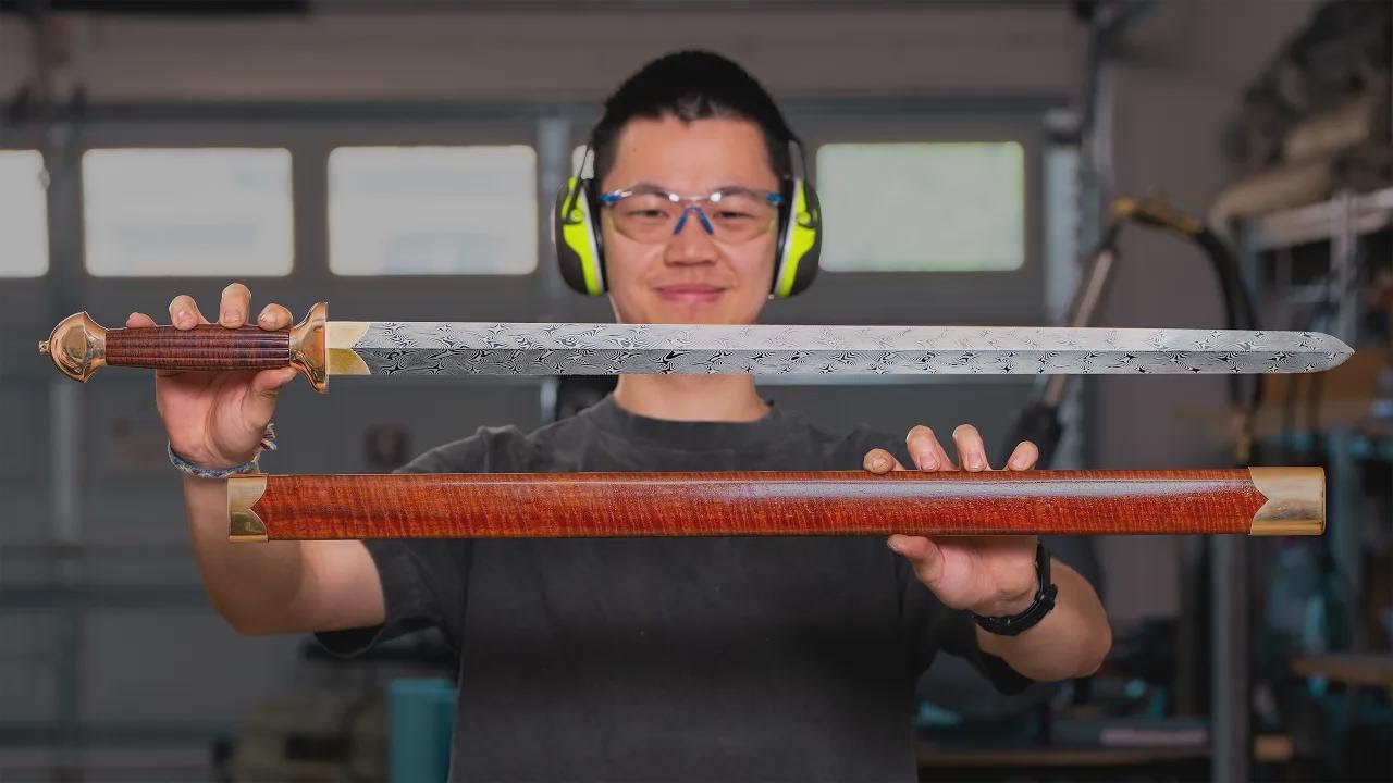 Cum se fabrică Jian – sabia legendară a Chinei - YouTube