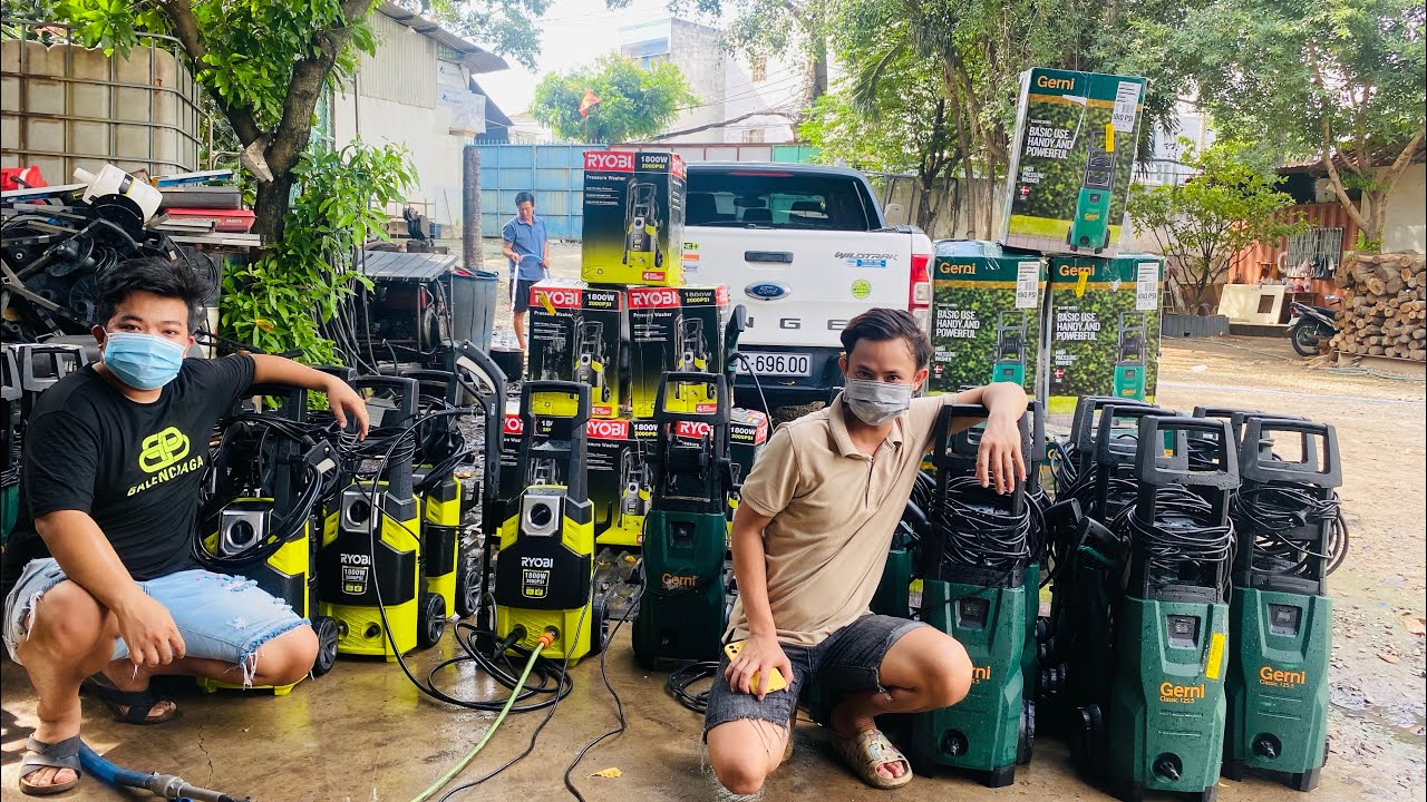 Máy rửa xe Ryobi , Gerni | Hàng Nội Địa Úc| ☎️0382003453 - 0989226121 ...