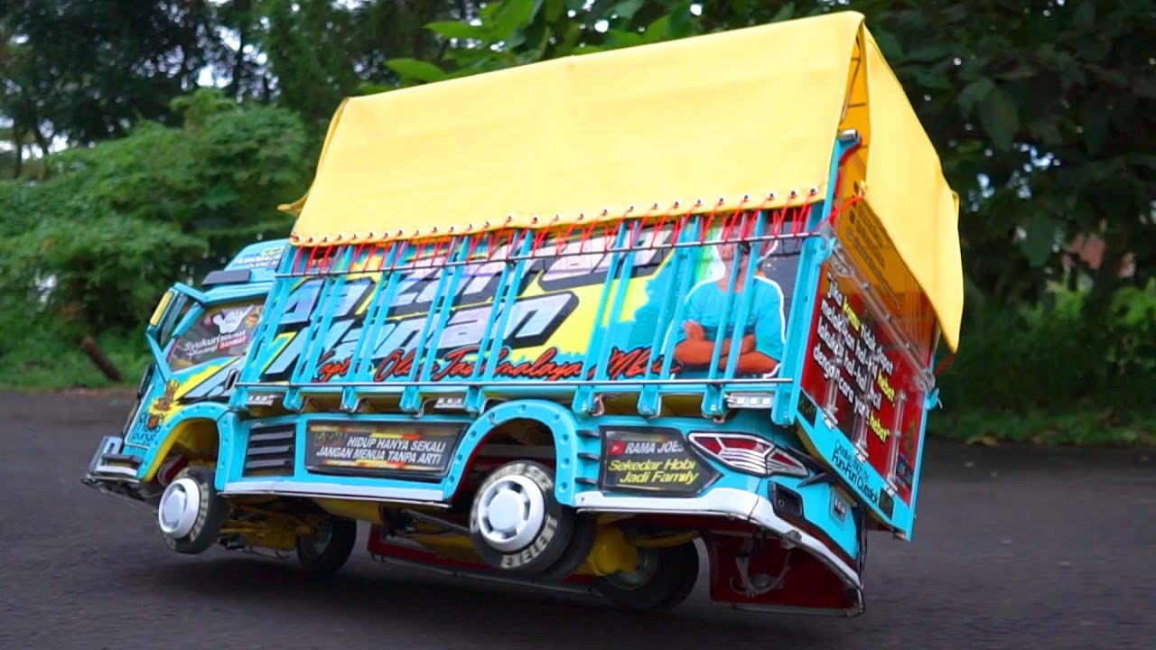 Truk Oleng DJ, Olengnya sampai Ban Ngangkat - YouTube