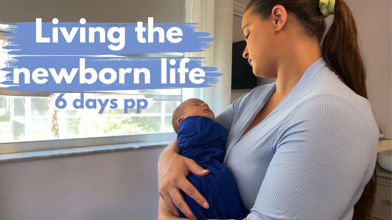 Life With A Newborn | Breastfeeding & Baby Updates! - YouTube