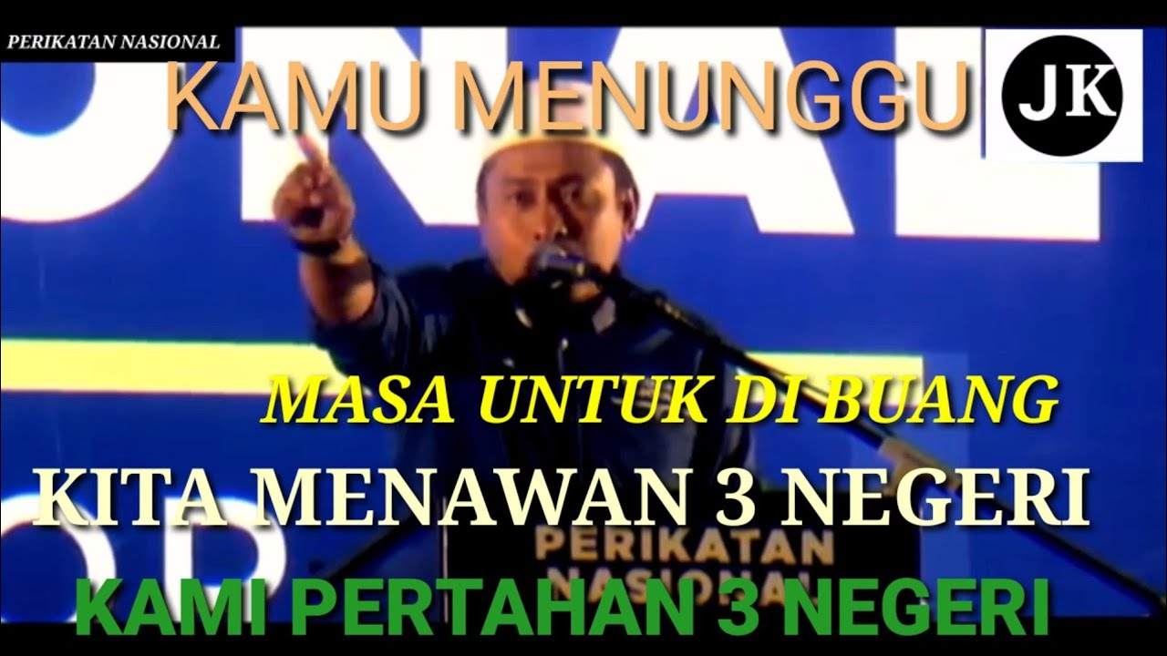 Ucapan:Fadhli Shaari 'ketua pemuda pn, Angkat parti perikatan nasional ...