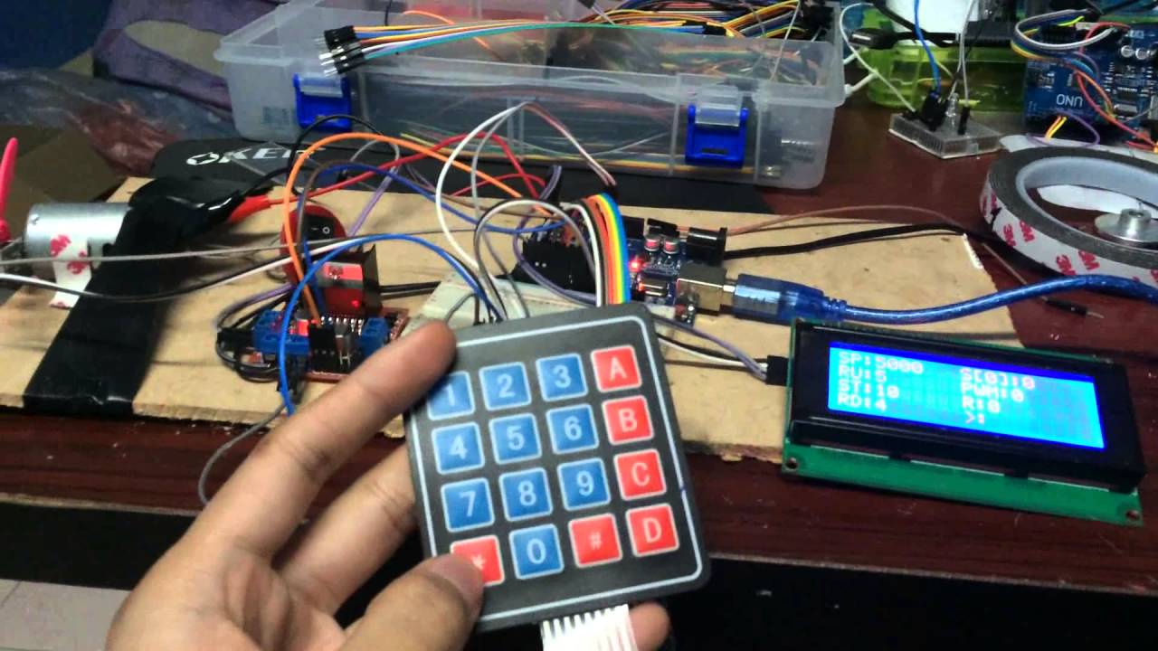 Arduino motor speed control - YouTube