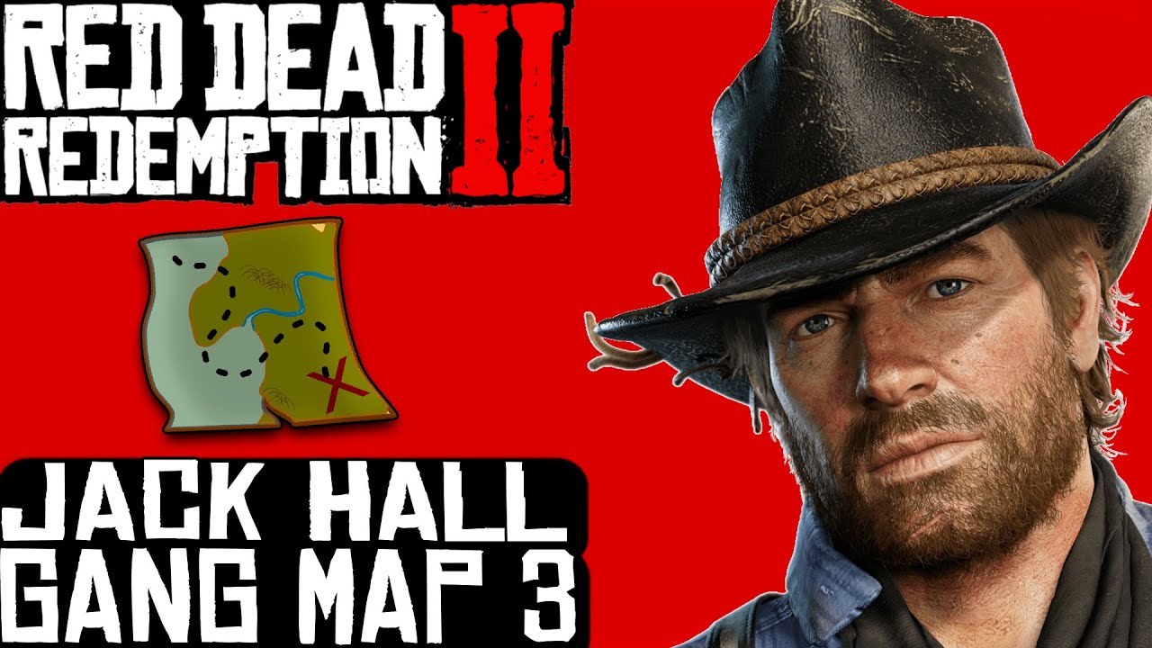 RDR2 | Jack Hall Gang Map 3 Location - YouTube