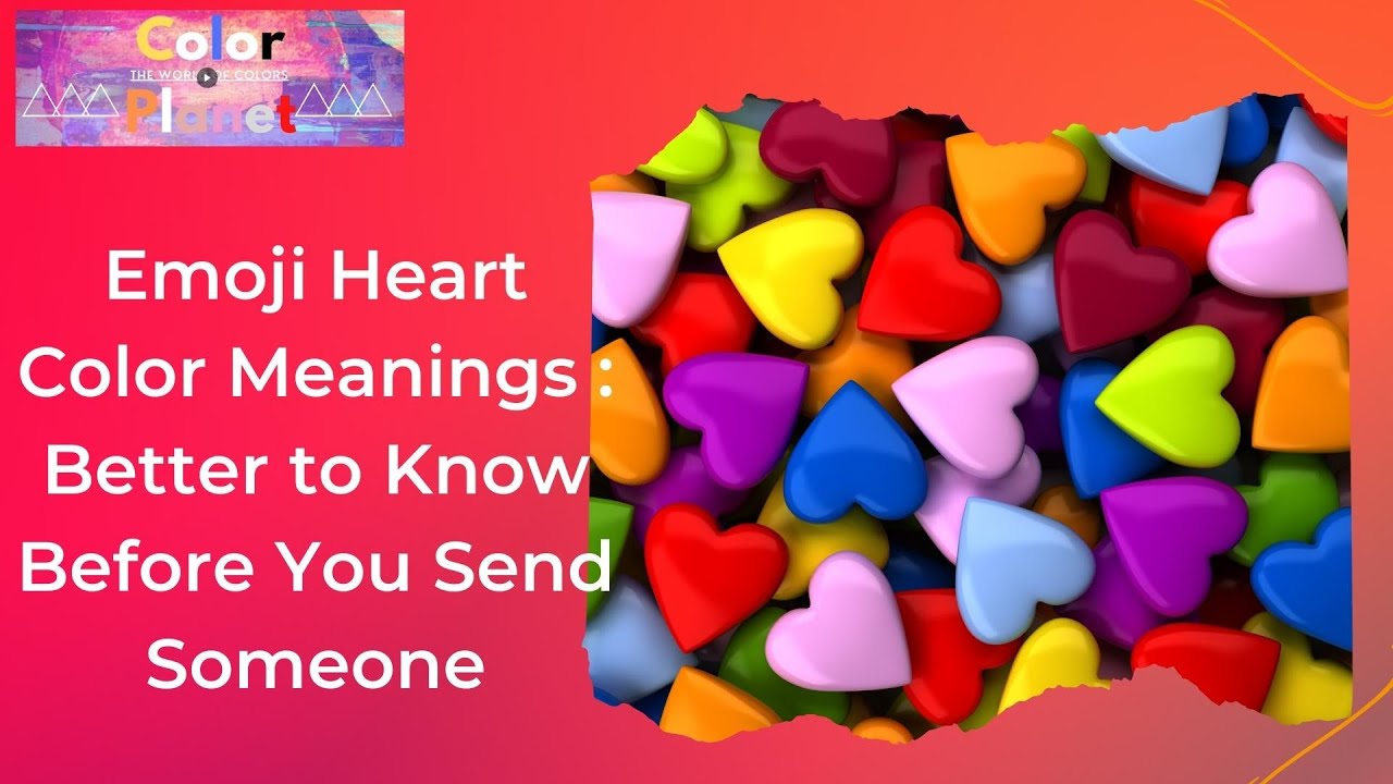 Emoji Heart Color Meanings: Better to Know Before You Send Someone ...