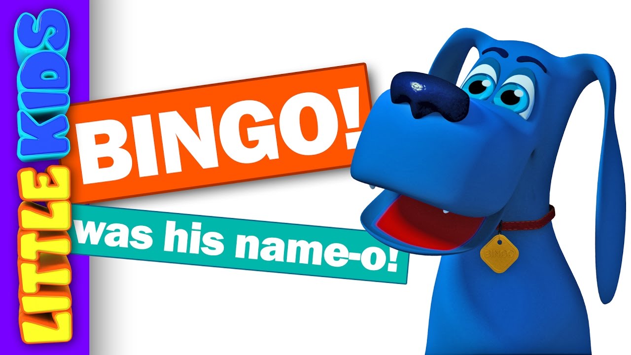 BINGO was his name-o | Dog Song | Nursery Rhymes | By Little Kids - YouTube
