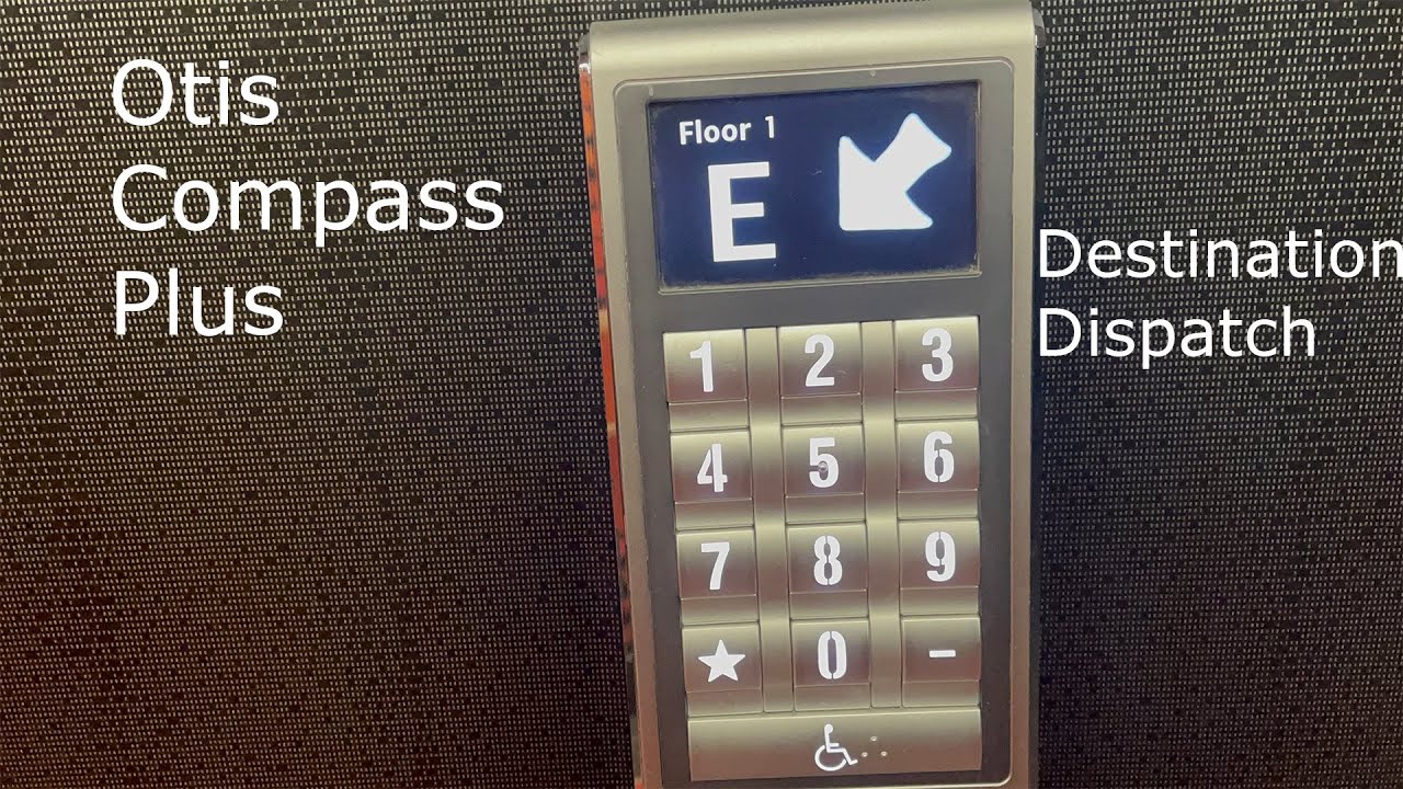 Otis Compass Plus Destination Dispatch Elevators at The D, Las Vegas NV ...