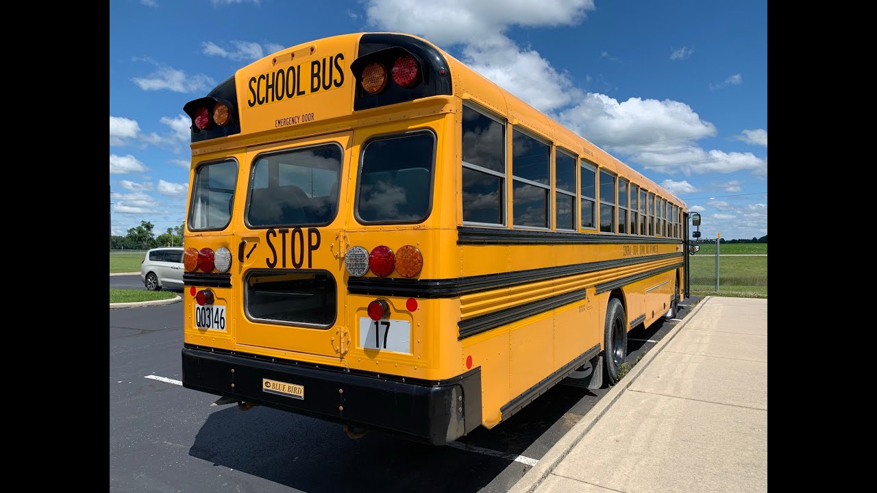 Bluebird T3FE School Bus tour - YouTube