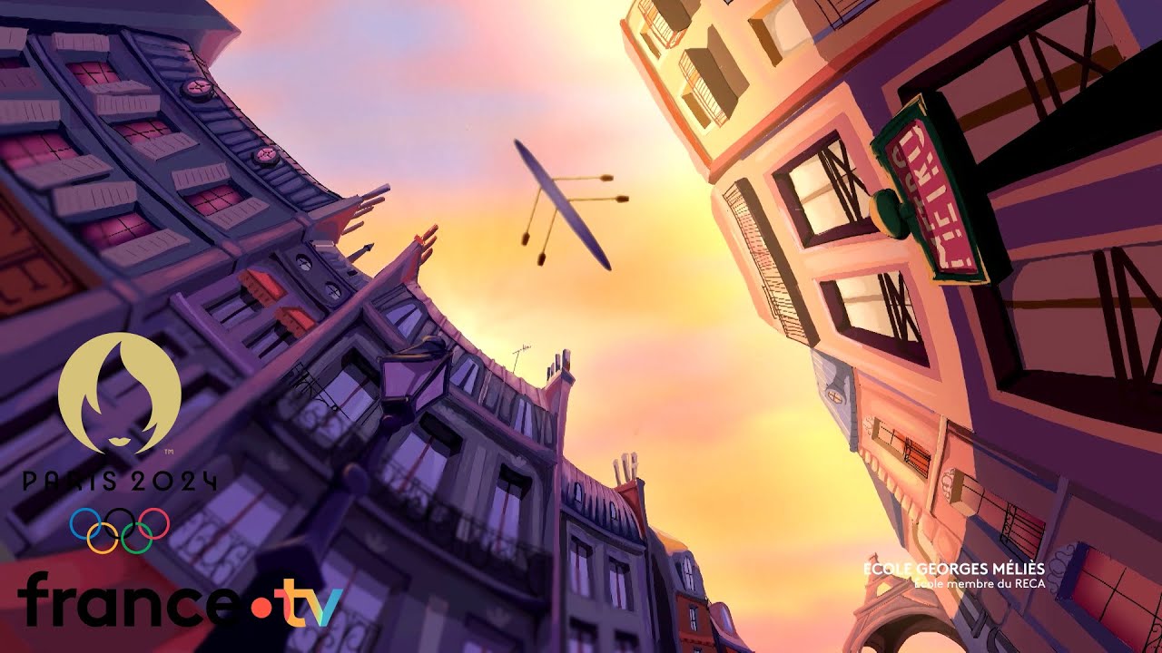Paris Olympics 2024, Animation Spot for FranceTV - YouTube