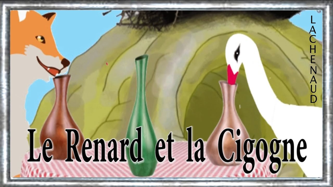 Le Renard et la Cigogne - YouTube