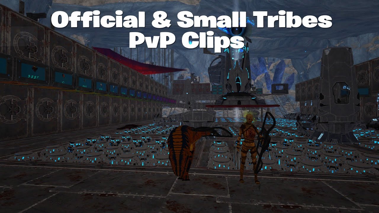 Ark | Ps4 | Official & Small Tribes PvP Clips - YouTube