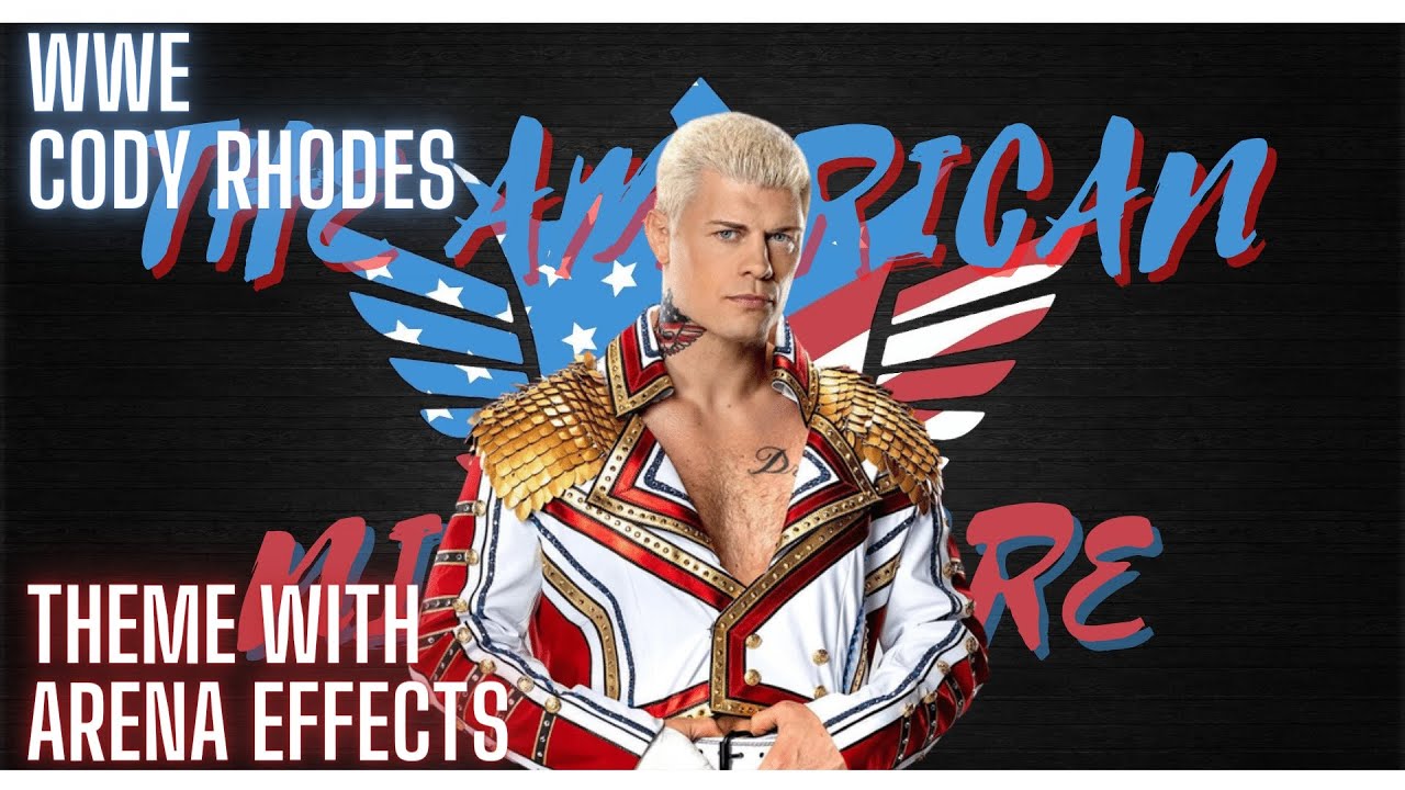WWE Cody Rhodes theme (Kingdom) with Arena Effects - YouTube