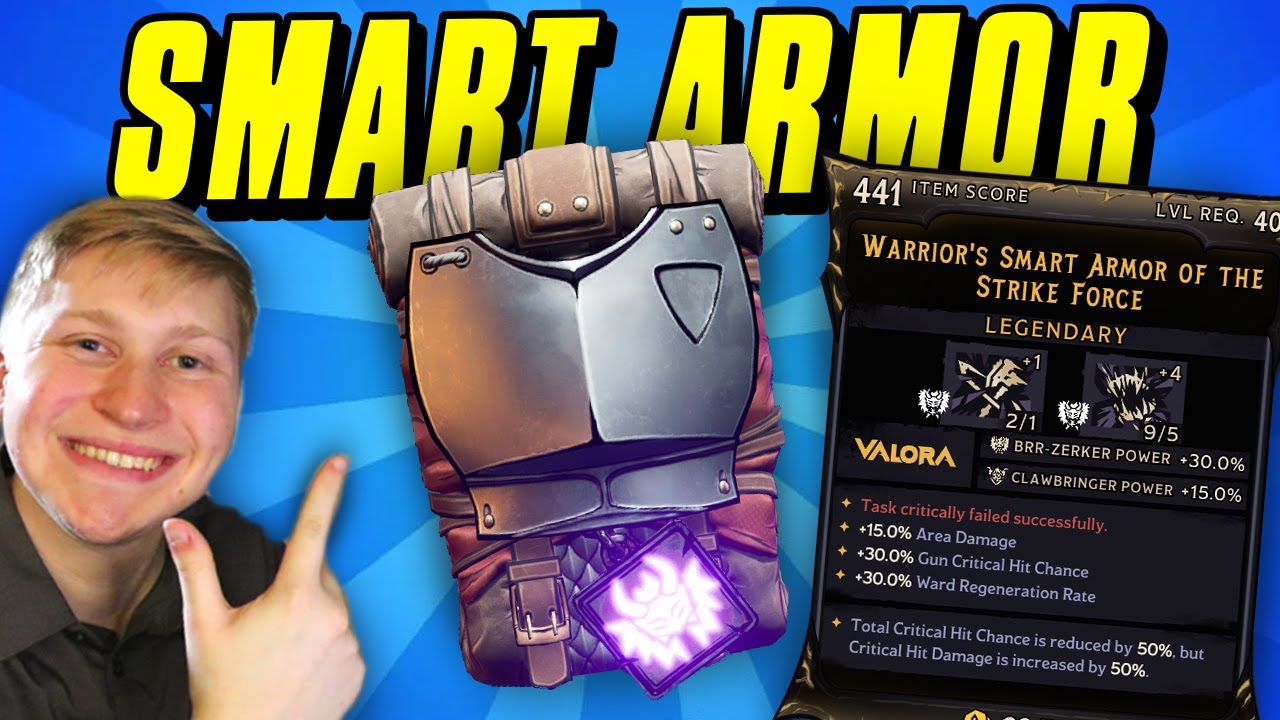 (SMART ARMOR) Legendary Armor Guide | Tiny Tina's Wonderlands (Build ...