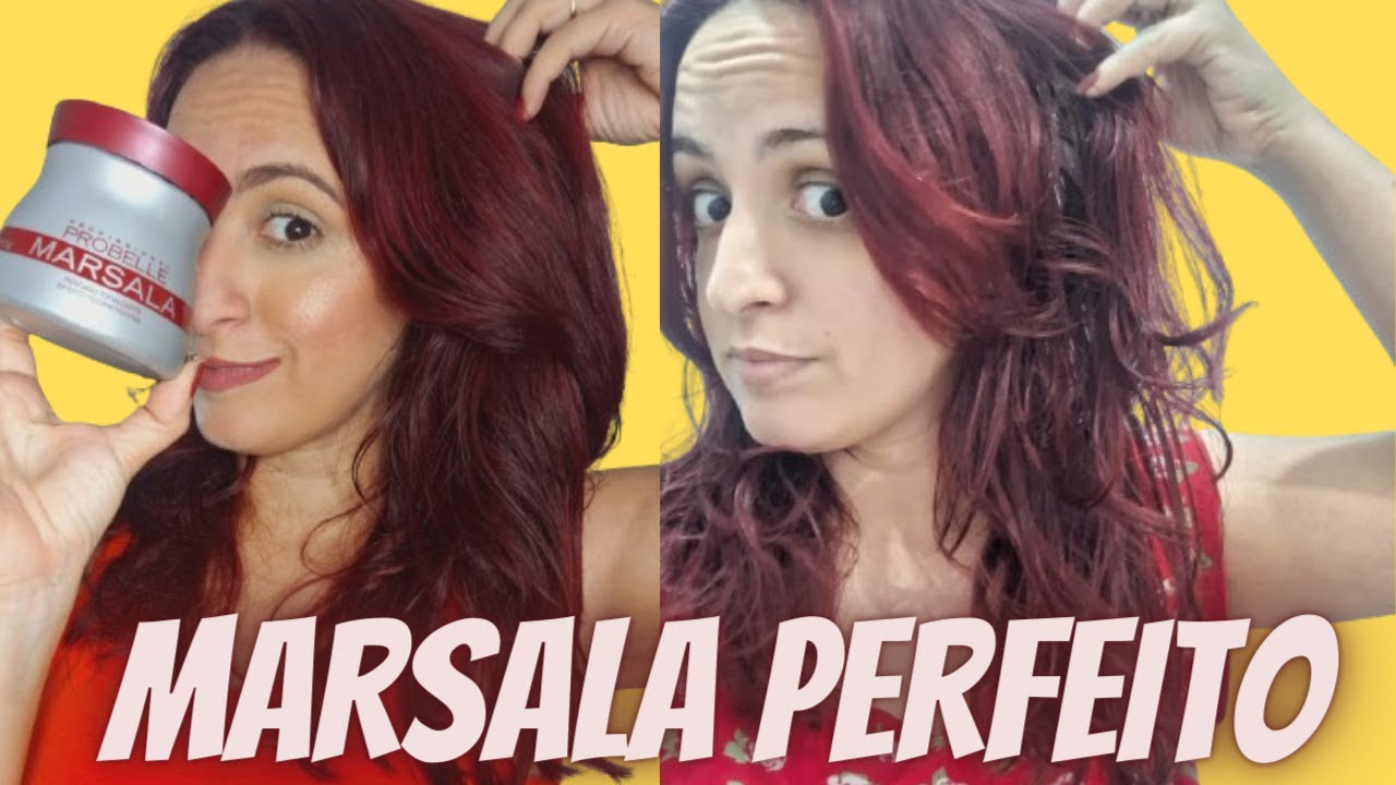 MASCARA MATIZADORA PROBELLE MARSALA | EFEITO TRIDIMENSIONAL - YouTube