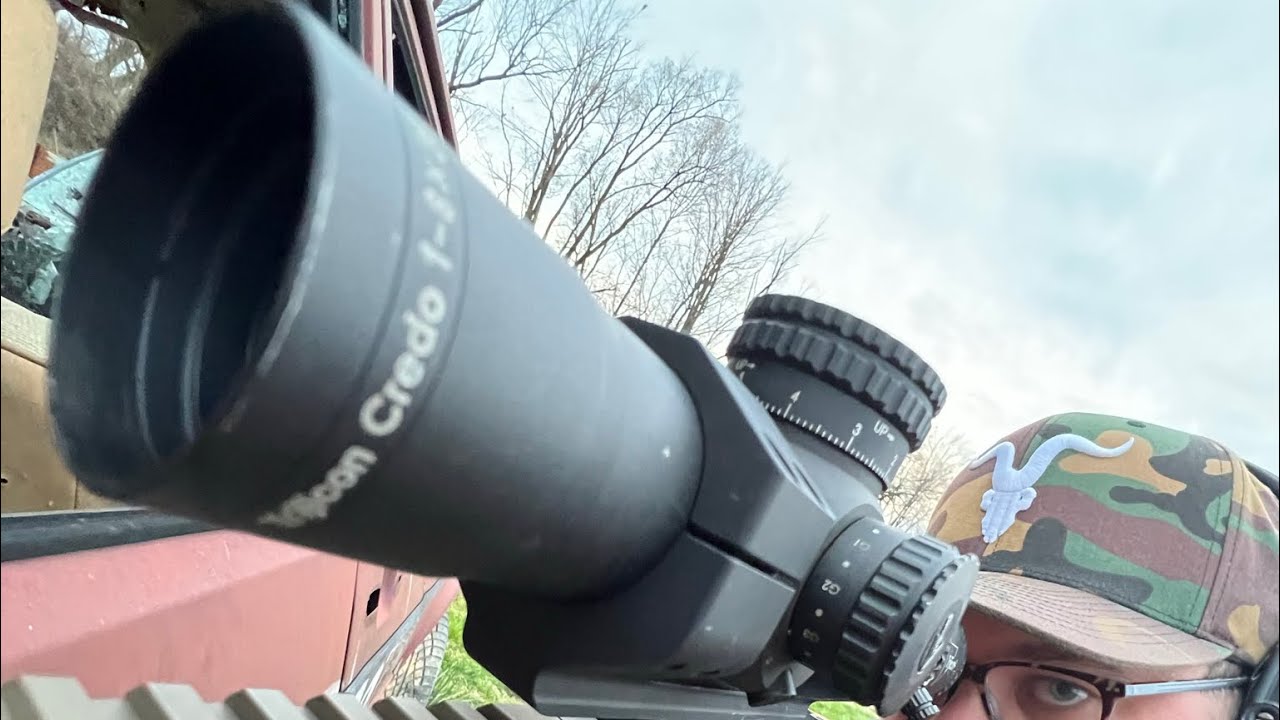 MTS LPVO Comparison: Through the glass- Trijicon Credo 1-8 and VCOG 1-8 ...