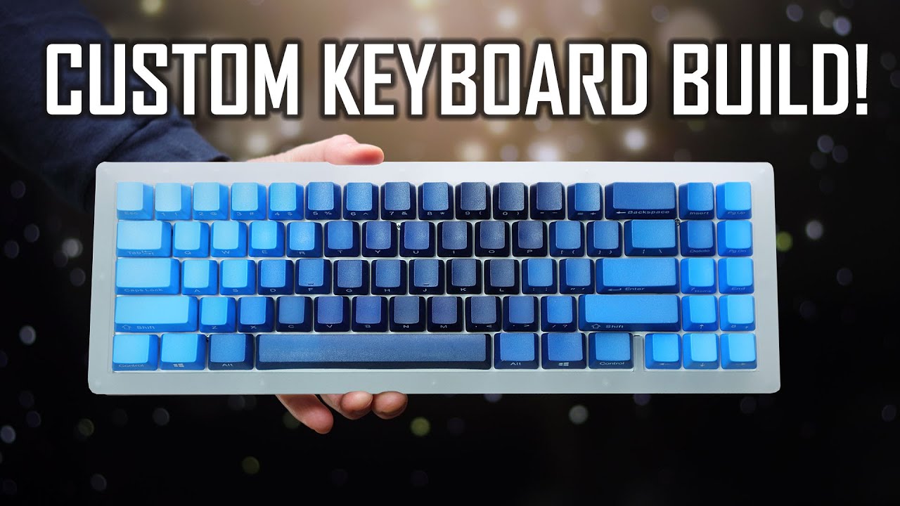 Building My First Custom Keyboard! (Ninja 71 + Lubed Kailh Red Sound ...