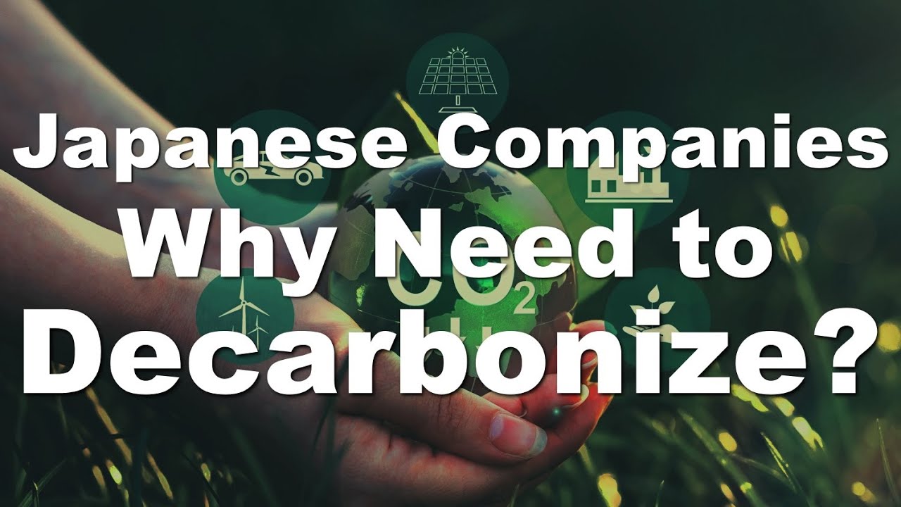 Why Should Japanese Companies Work to Decarbonize? - YouTube