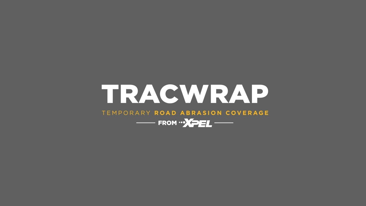 XPEL TRACWRAP - Temporary Road Abrasion Protection - YouTube