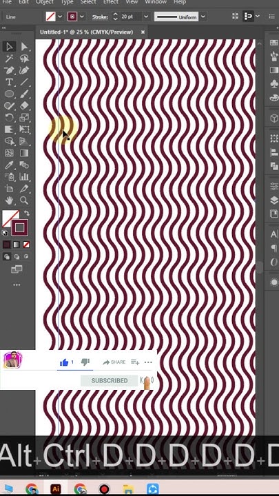 How to Use Zigzag Effect in Adobe Illustrator - YouTube