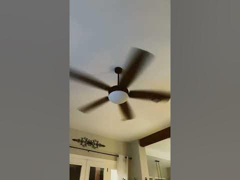 70 Harbor Breeze Kingsbury ceiling fan - YouTube