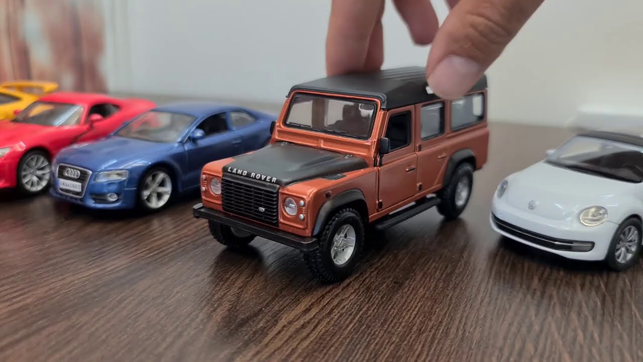 Toy Cars Driving by Hand Review My Model Cars - YouTube
