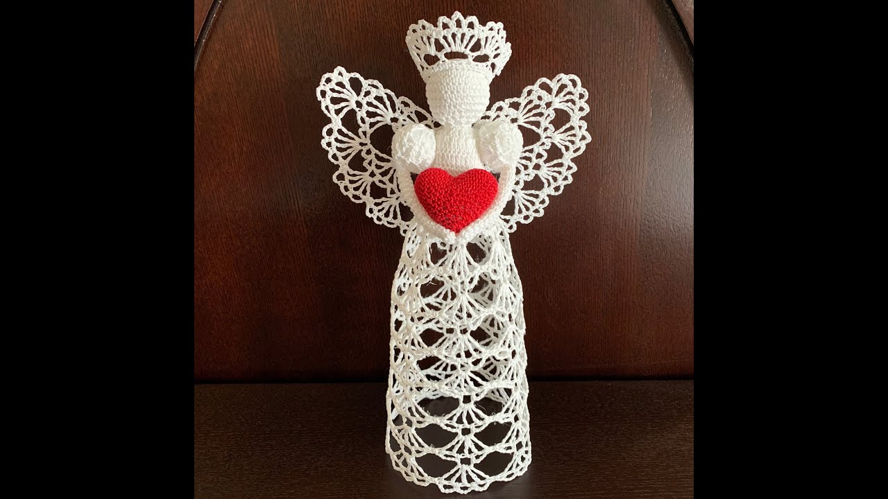 Angel with a Heart - Crochet Tutorial #1 - YouTube