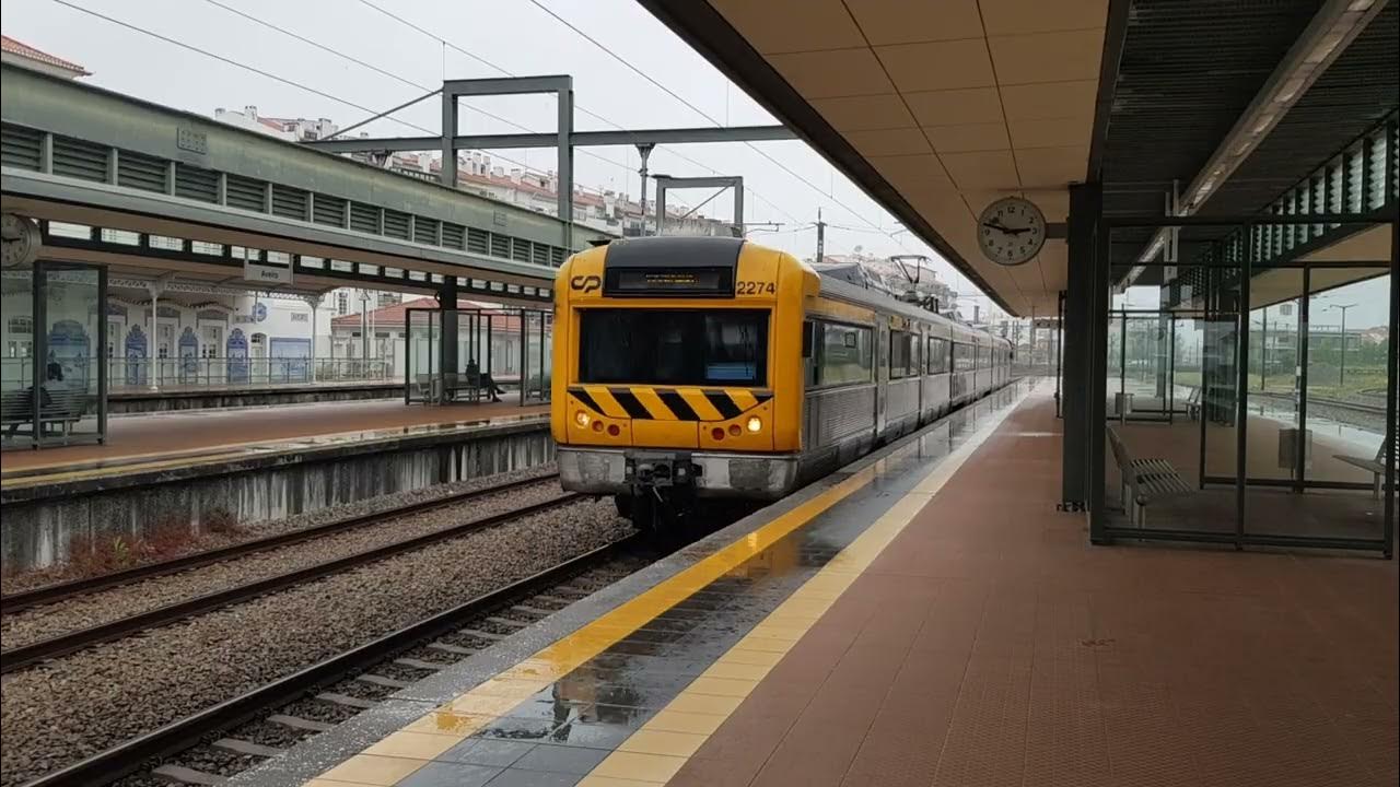 CP Class 2200 - 2274 arriving Aveiro Station on 13/05/24 - YouTube
