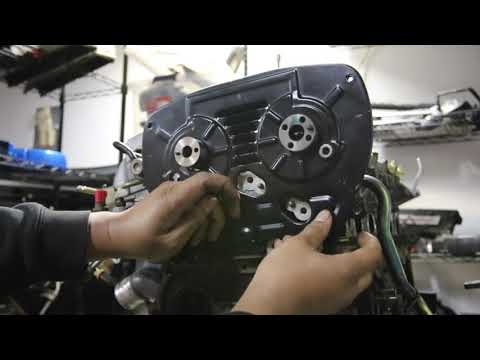RB25DET Timing Belt Replacement - YouTube