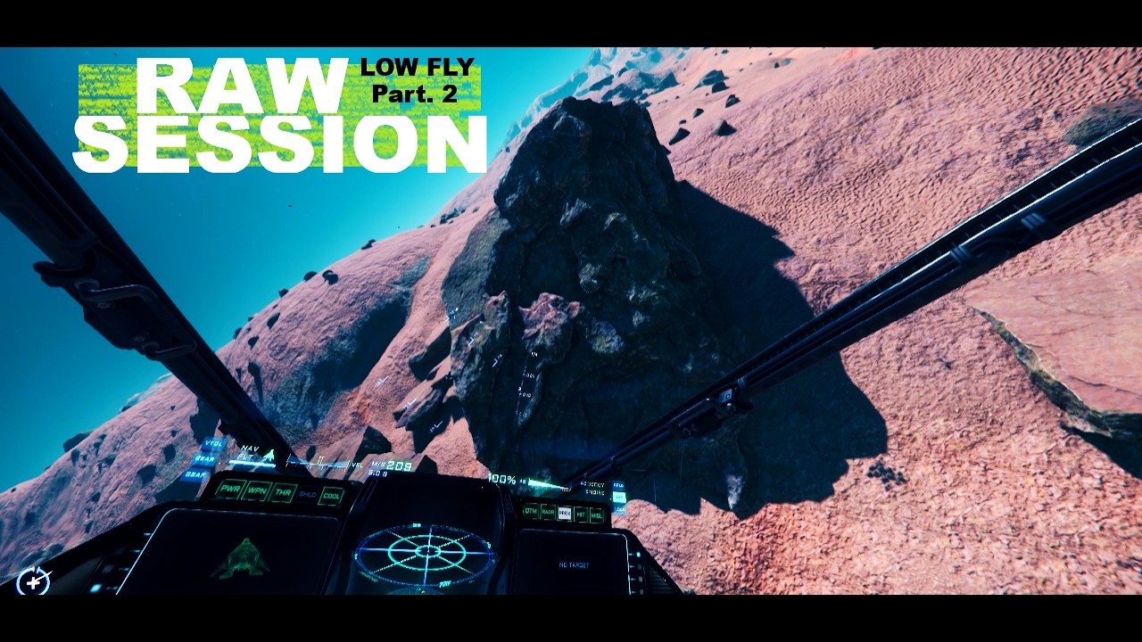 RAW SESSION : No TVI is fun | Star Citizen Low Fly | 2K - Tobii Eye Tracker 5 - YouTube