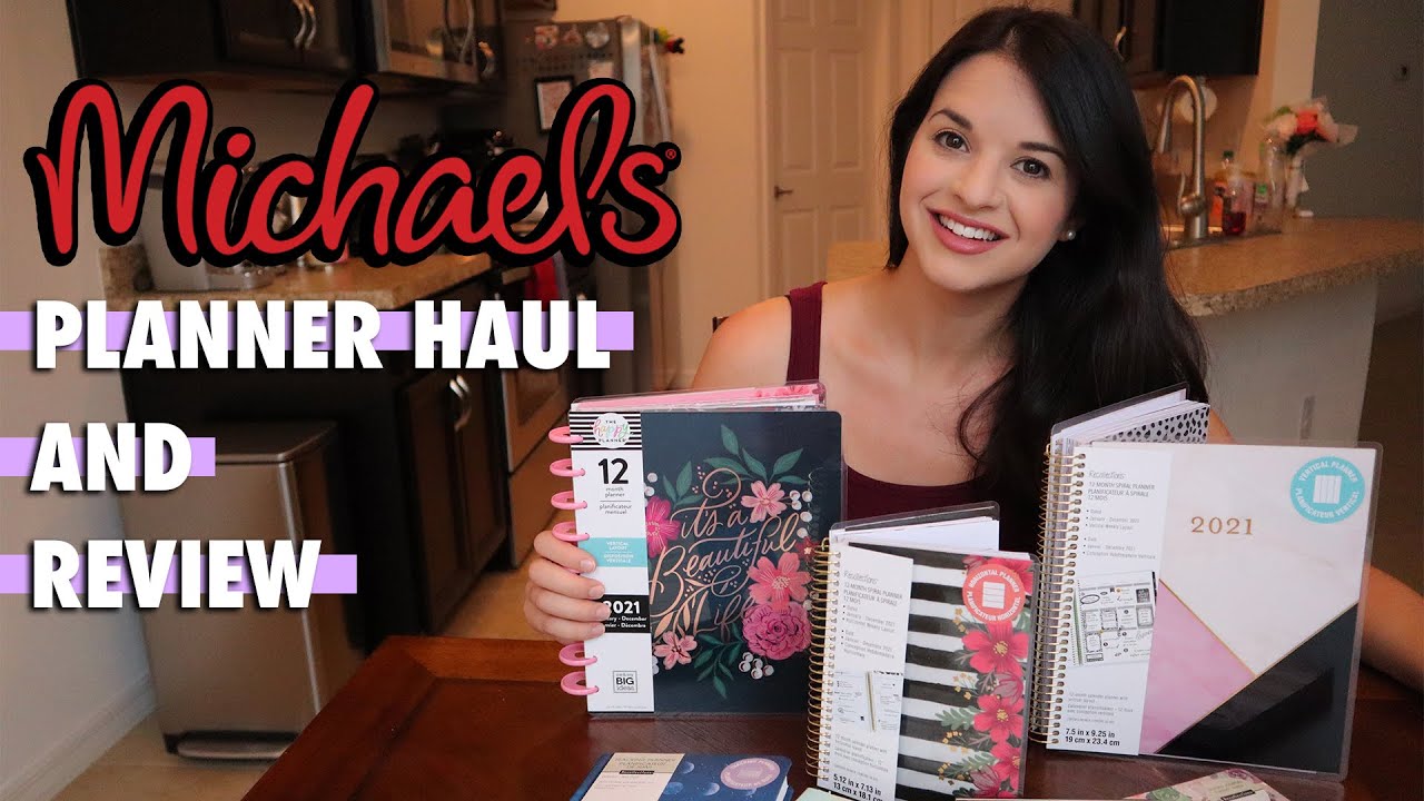 2021 Michael’s Planner Haul // Happy Planner, Recollections Planner ...