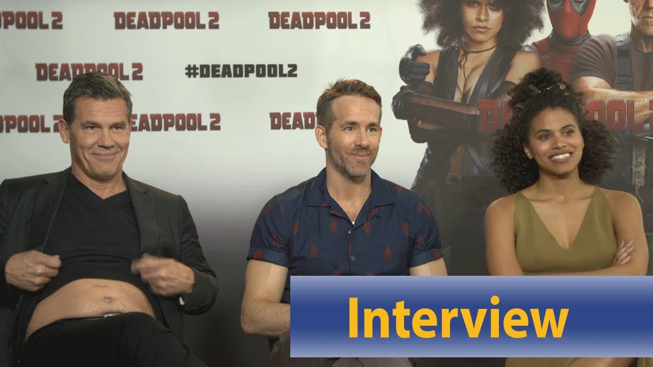 Deadpool spricht deutsch | Das Interview zu Deadpool 2 mit Ryan Reynolds - YouTube