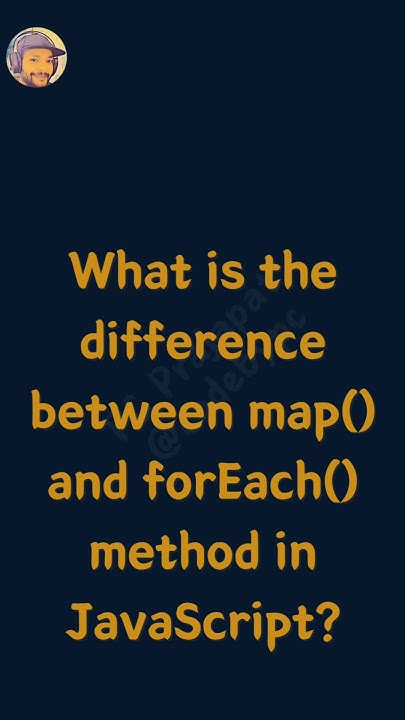 map vs foreach method in JavaScript #javascript #shorts - YouTube