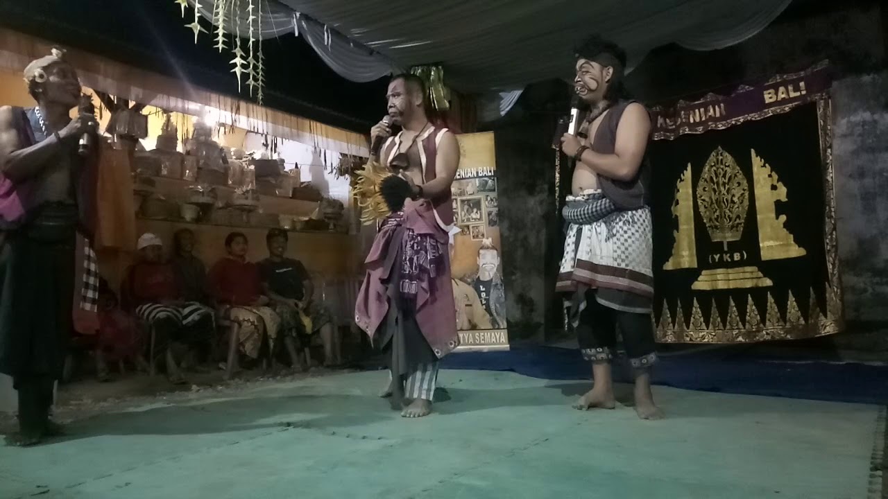 Lawak Bali lucu Perak, Blauk dan Lolak bersama Yayasan Kesenian Bali ...